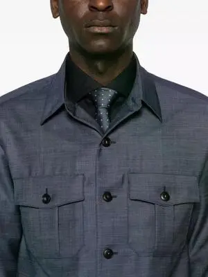 Canali Button Flap Jacket
