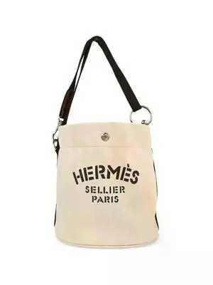 Hermes Printed Bucket Bags