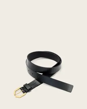 ALLSAINTS Amara Leather Waist Belt