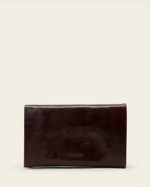 ALLSAINTS Harluna Leather Wallet - Brown