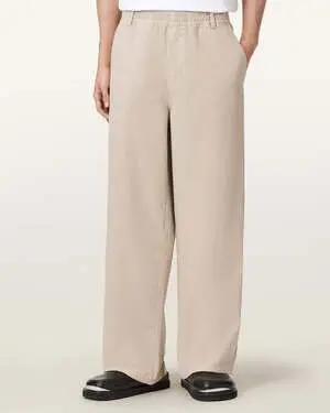 ALLSAINTS Sabbath Wide Leg Canvas Pants