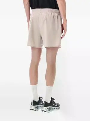 Nike Logo-detail Shorts - Neutrals
