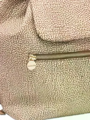 Borbonese Medium Eco Backpack - Neutrals
