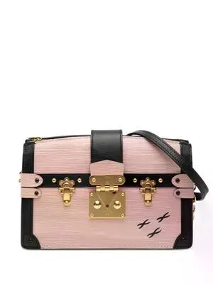 LOUIS VUITTON Epi Trunk Clutch Crossbody Bag - Black