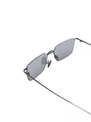 EYEPETIZER Nakano Rectangle-frame Sunglasses - Black