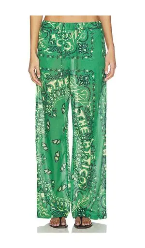 Attico Printed Cotton Pant