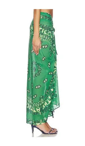 Attico Sarong In Green