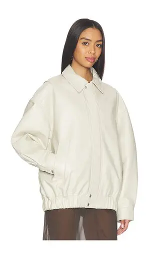 AGOLDE Aston Bomber Jacket - Buff