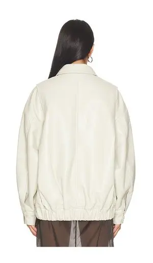 AGOLDE Aston Bomber Jacket - Buff