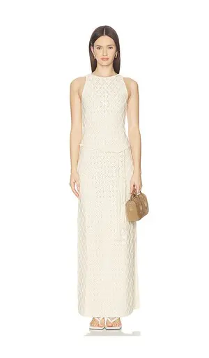 Devon Windsor Nova Maxi Dress - Pebble