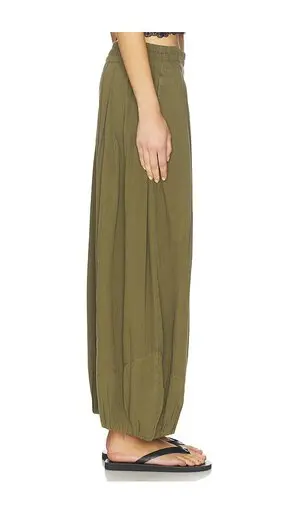 Free People Moonflower Ballon Pant - Sage