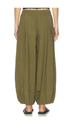 Free People Moonflower Ballon Pant - Sage
