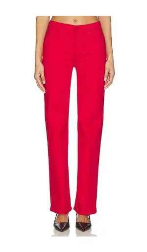 Women's Red Jeans