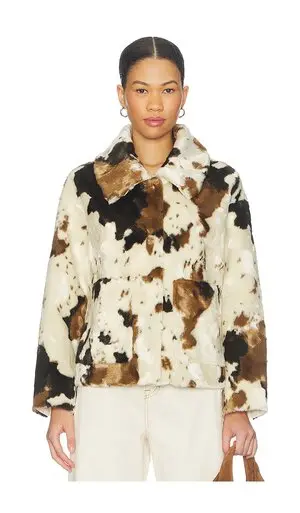 JAKKE Traci Faux Fur Jacket