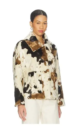 JAKKE Traci Faux Fur Jacket
