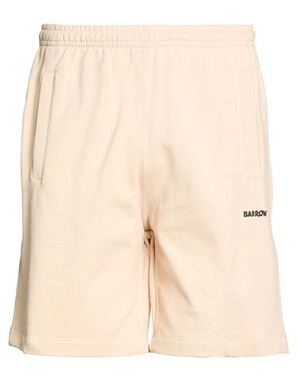 BARROW Cotton French Terry Shorts - Beige
