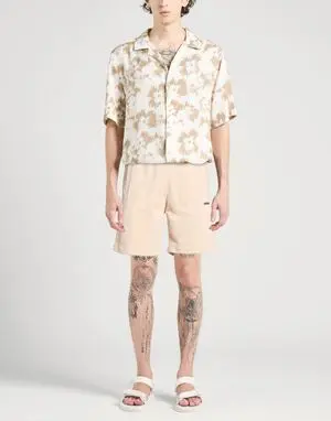 BARROW Cotton French Terry Shorts - Sand