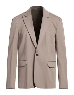 PAOLO PECORA Single-breasted Blazer - Grey