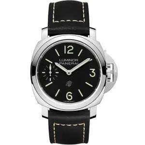 Panerai Luminor Logo 44mm Watch - Stainless Steel