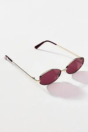 AIRE Objective Slim Oval Lens Sunglasses