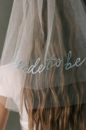 Anthropologie Bride To Be Veil