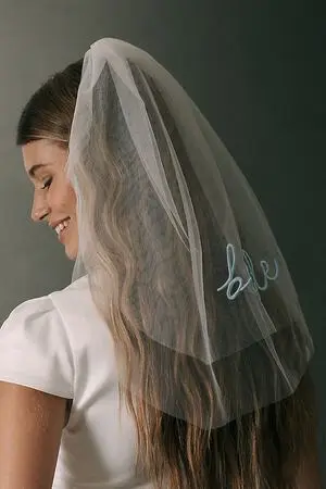 Anthropologie Bride To Be Veil