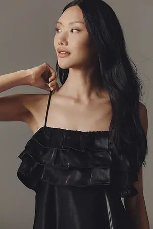 BL-NK Manouk Smocked Midi Dress