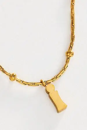 Anthropologie Monogram Necklace - I
