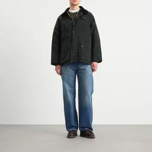 Barbour Os Peached Bedale Casual Jacket - Black