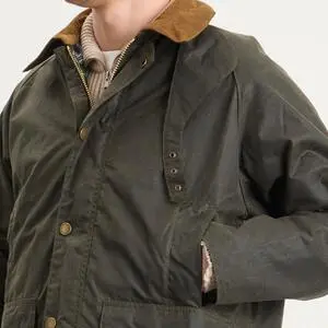 Barbour Heritage+ Modified Beaufort Spectator Wax Jacket