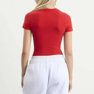 SKIMS Fits Everybody Short Sleeve T-shirt - Cherry