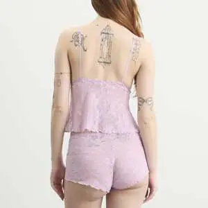 SKIMS Stretch Lace Cami And Short Set