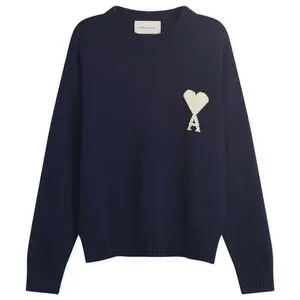Ami Paris Layered Knitwear For Men