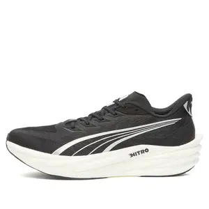 PUMA Deviate Nitro 4 Sneaker - Black/white/silver