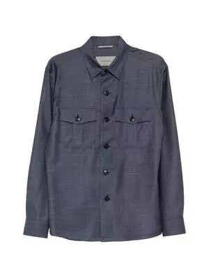 Canali Button Flap Jacket