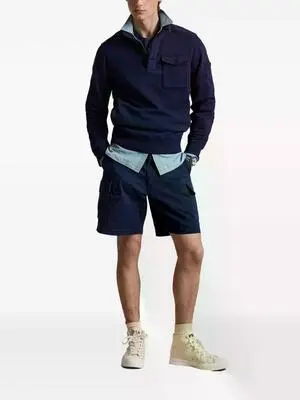 Polo Ralph Lauren Cargo-pockets Twill Shorts - Blue
