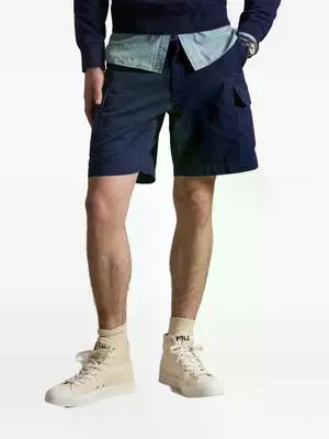 Polo Ralph Lauren Cargo-pockets Twill Shorts - Blue