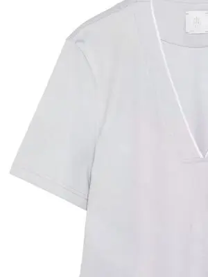 Eleventy V-neck T-shirt - Blue