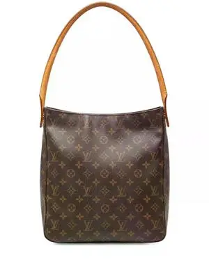 LOUIS VUITTON 2001 Monogram Looping Gm Shoulder Bag