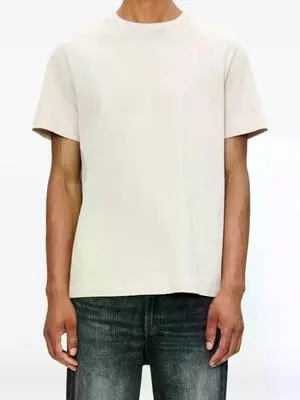A.p.c. Logo Detail Crewneck T-shirt - Grey