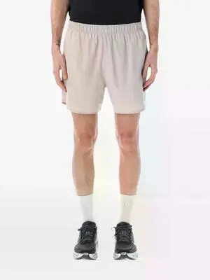 Nike Logo-detail Shorts - Neutrals