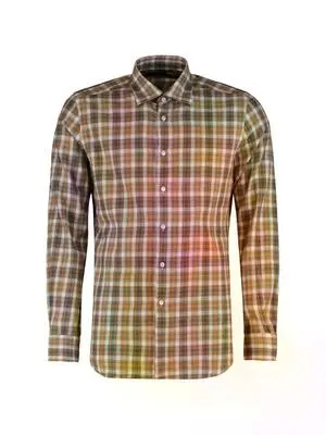 SLOWEAR Checked Cotton Shirt