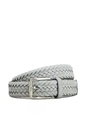 TOD'S Braided Belt - Grey