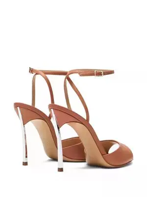 Casadei Blade Heeled Sandals - Neutrals