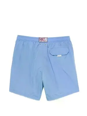 MC2 SAINT BARTH Drawstring Swim Shorts - Blue