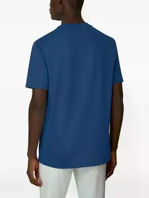 Boggi Milano Appliqué T-shirt - Blue