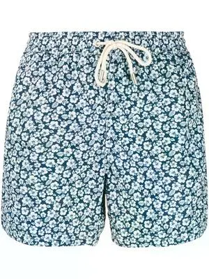 MC2 SAINT BARTH Floral Pattern Swimming Shorts