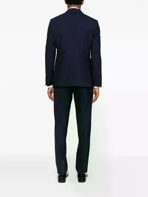 LARDINI Satin-trim Suit