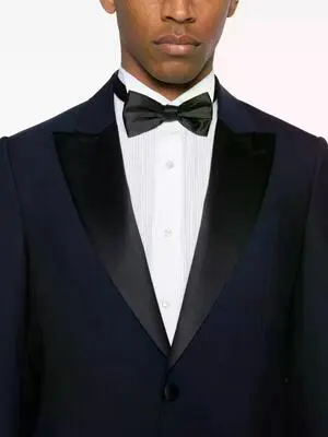 LARDINI Satin-trim Suit