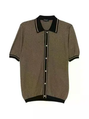 Tagliatore Patterned Buttoned Shirt